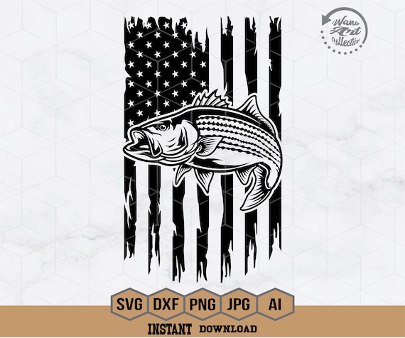 Striper Fish Logo Striped Bass Fishing Tips, Striper Fishing | Salt