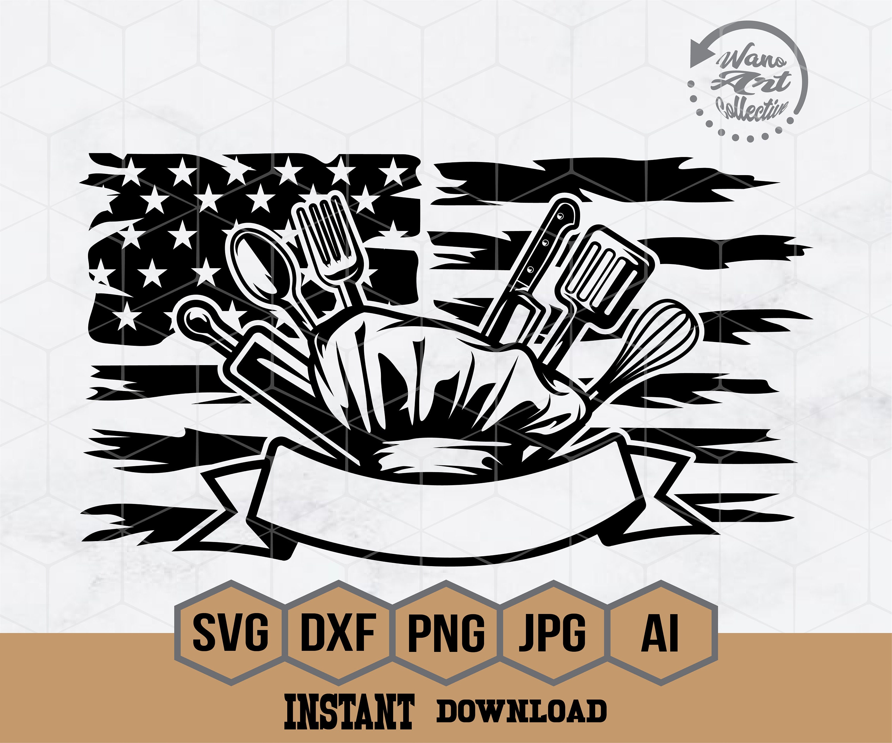 Kitchen Tools Svg Chef Tools Svg Cooking Tools Svg Chef - Etsy