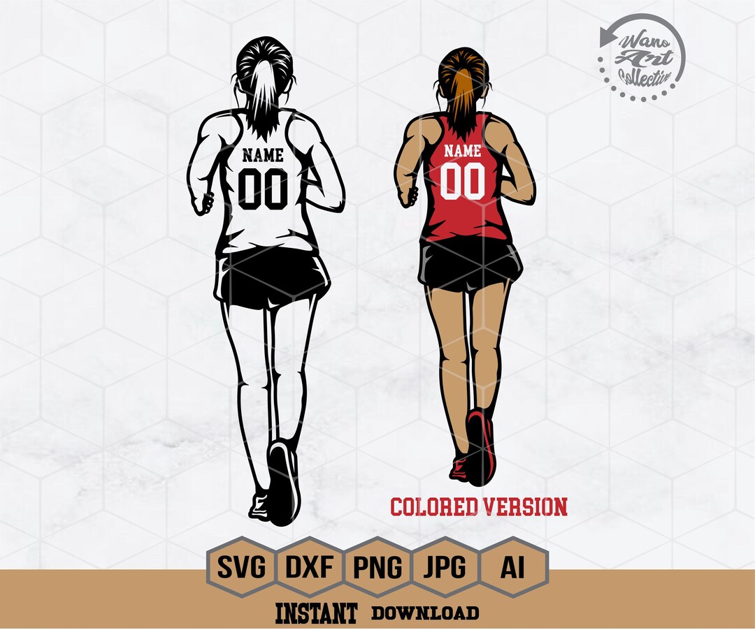 Cross Country Svg | Cross Country Player Svg | Runner Girl Svg ...