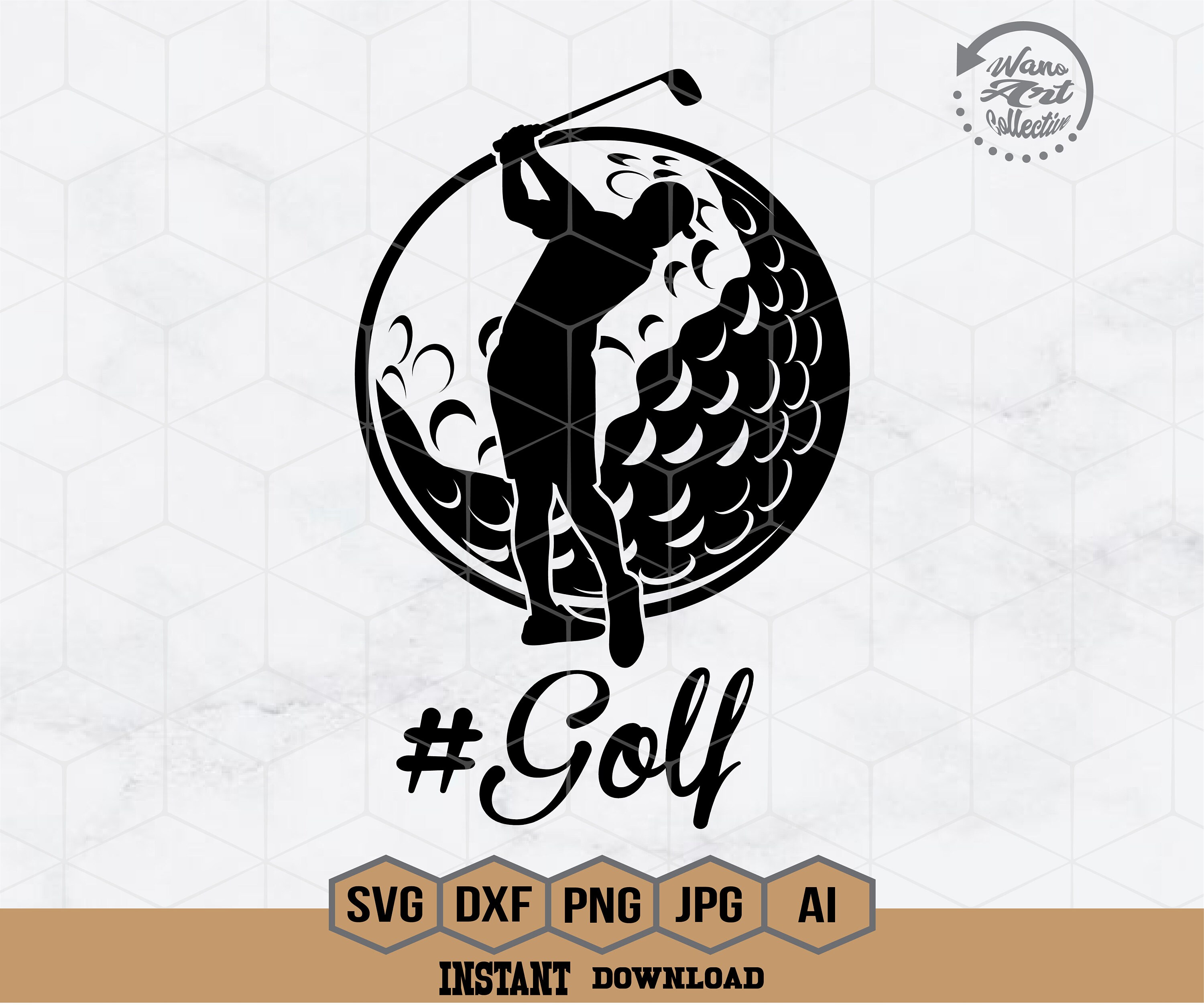 Golf Player Svg Golf Svg Golfing Svg Golf Club Svg Golf Ball Svg Golf ...