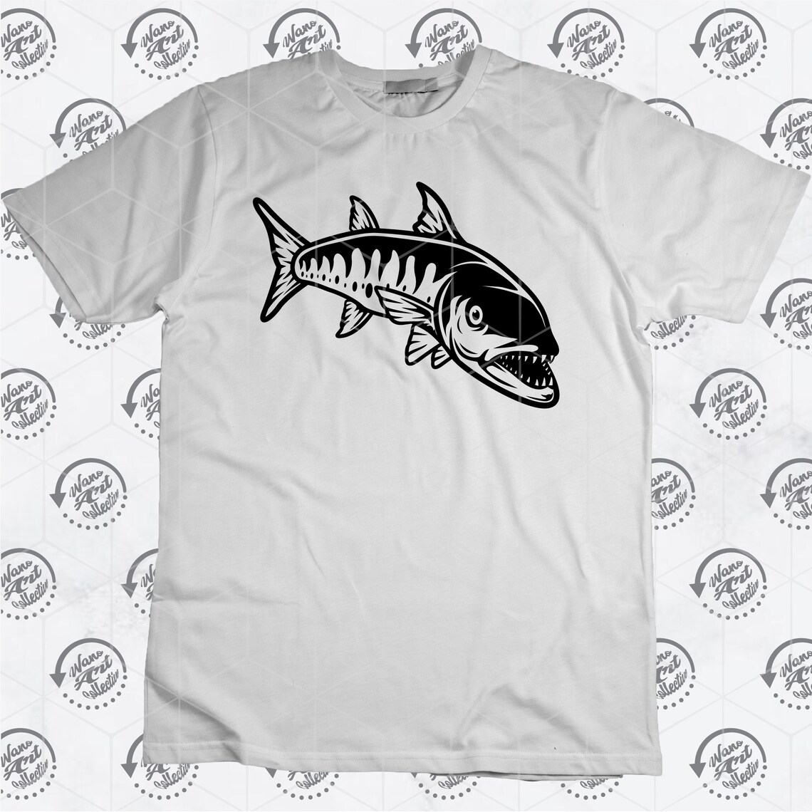 Barracuda Fishing Svg Fishing Svg Barracuda Fish Svg Barracuda Clipart ...