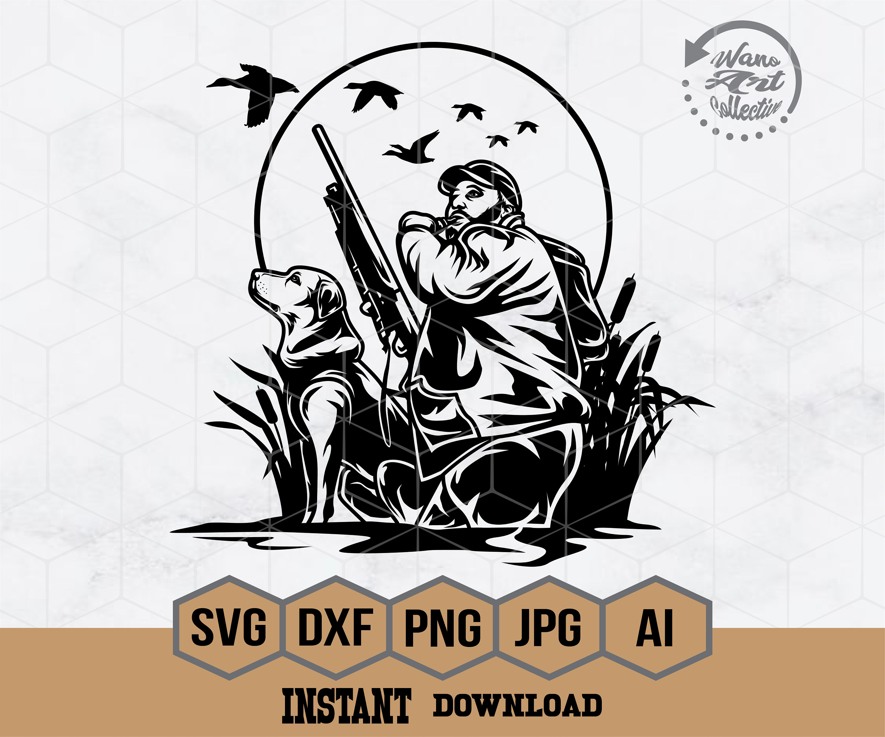 Duck Hunting Dog Svg Duck Hunter Svg Hunting Duck Svg Duck Hunting Svg ...