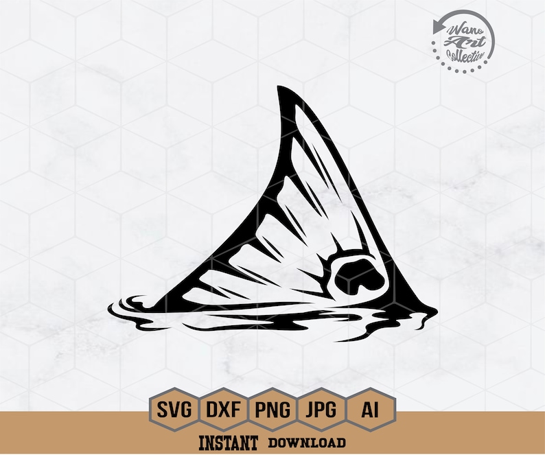 Red Drum Tail Fish Svg Tail Fish Clipart Red Drum Fish Cutfile Fishing ...