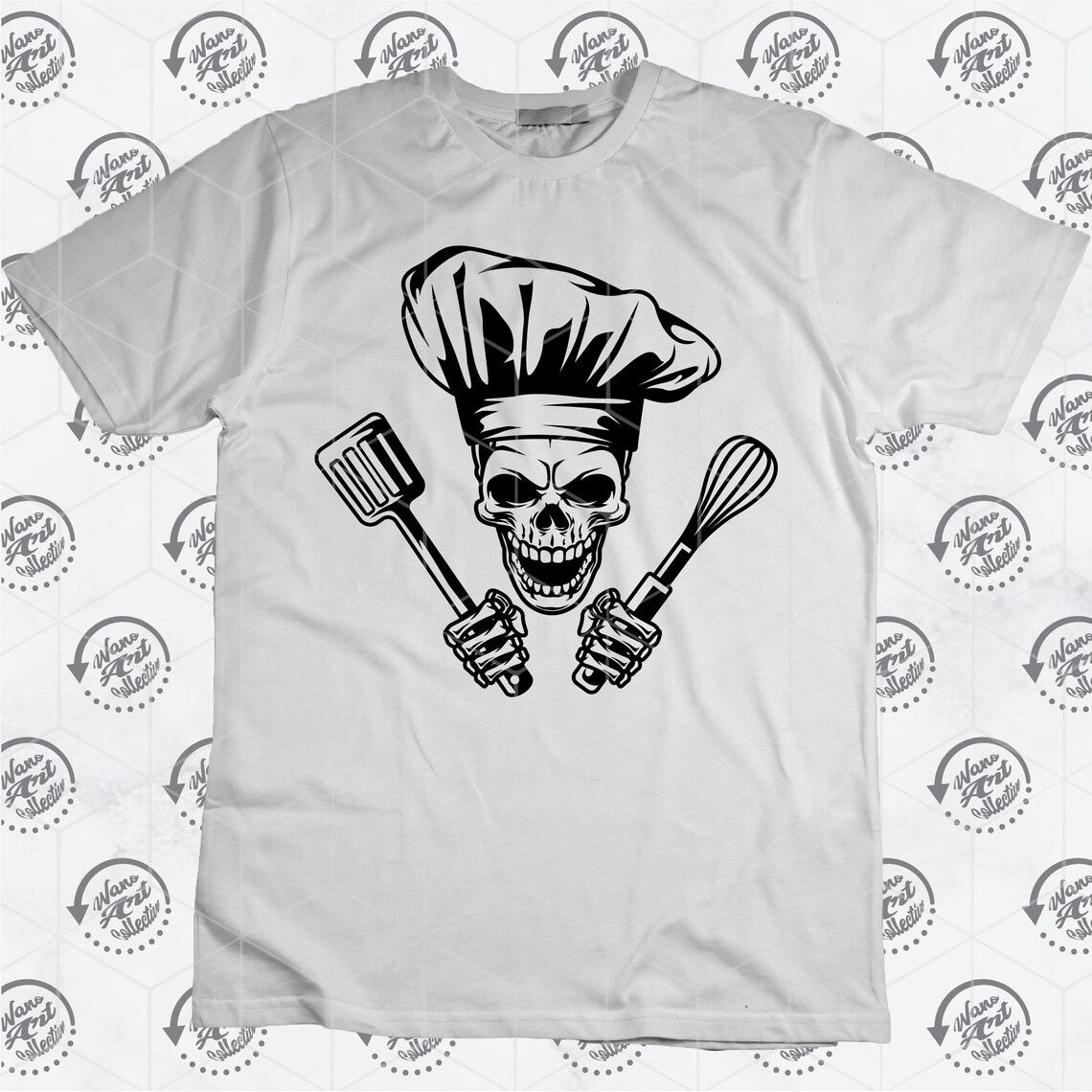 Chef Skull Svg Master Chef Svg Chef Svg Chef Skull - Etsy