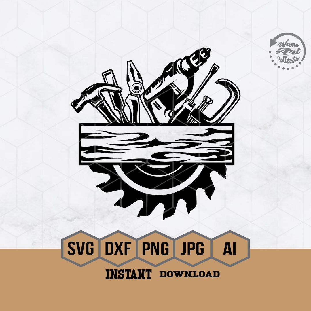 Carpenter Tools Svg | Carpenter Svg | Repair Tools Svg | Handyman Svg ...