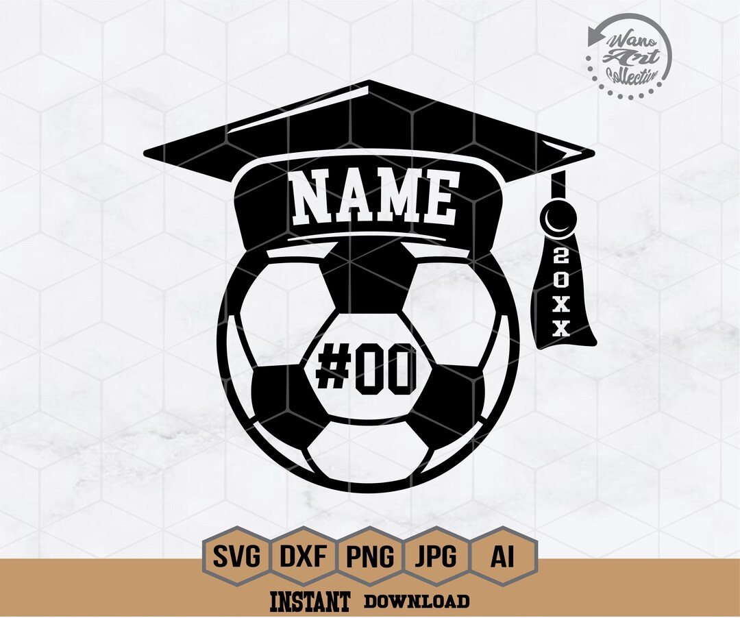 Soccer Senior Svg | Soccer Svg | Soccer Graduation Svg | Soccer Lover ...