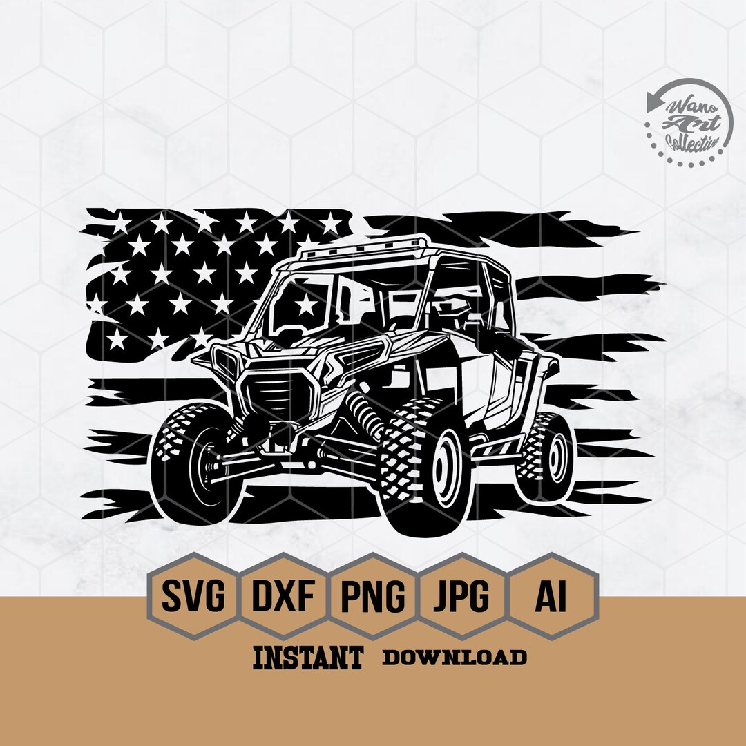 US Atv Svg, US Rzr Svg, US Atv Offroad Svg, Us Atv Clipart, Atv Shirt ...