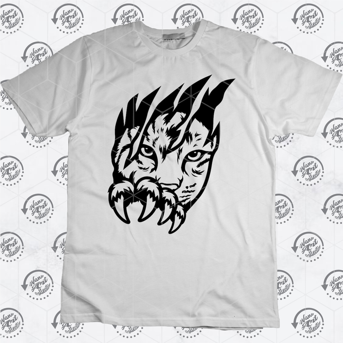 Bobcat Scratch Svg Png | Claw Scratch Svg | Bobcat Claw Svg | Wildcat ...