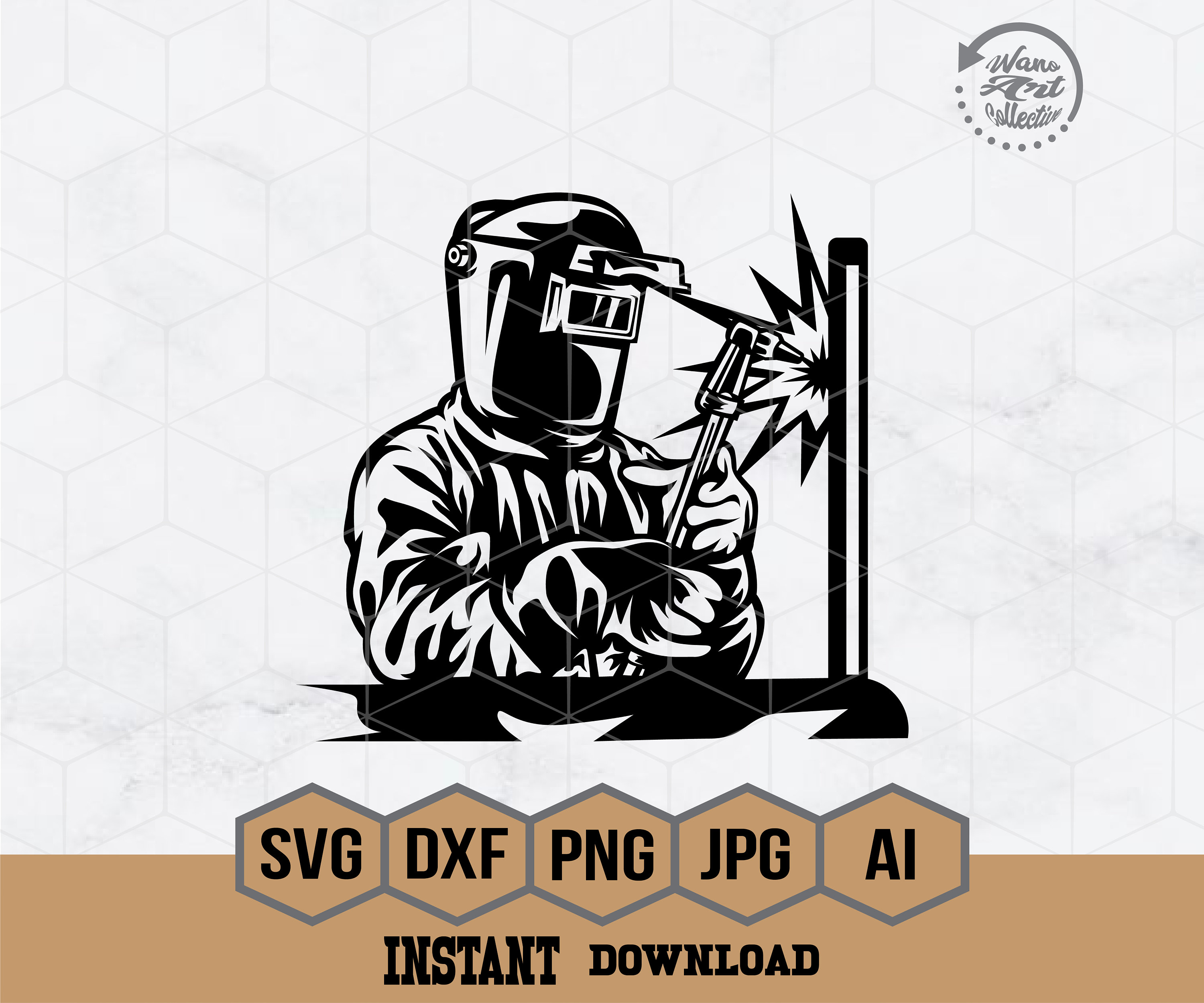 Welder Svg Welding Torch Svg Welding Rod Cut File - Etsy