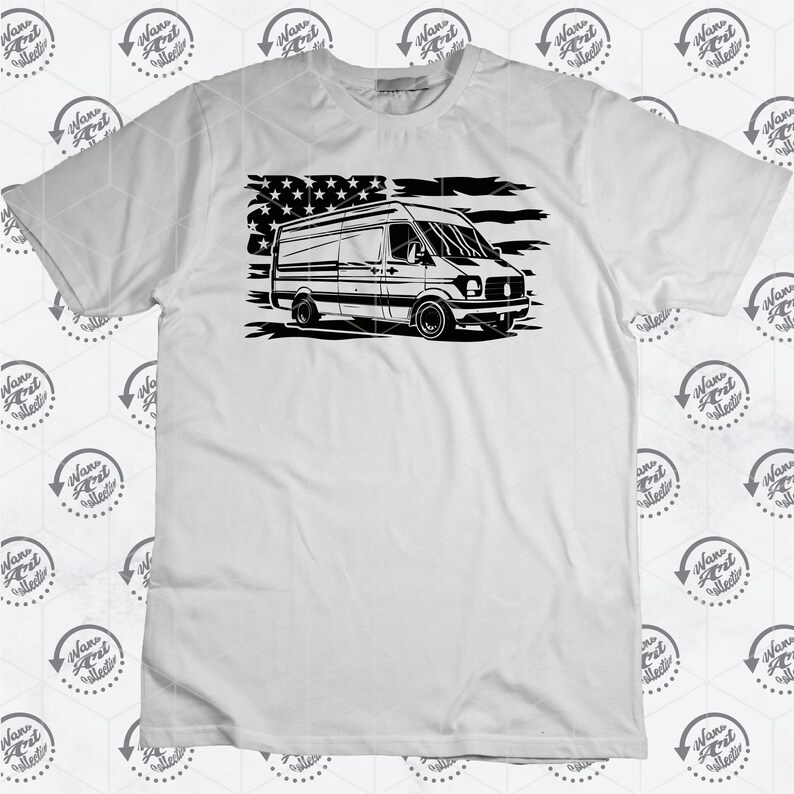 US Cargo Van SVG Moving Vehicle SVG Delivery Van Truck Svg - Etsy