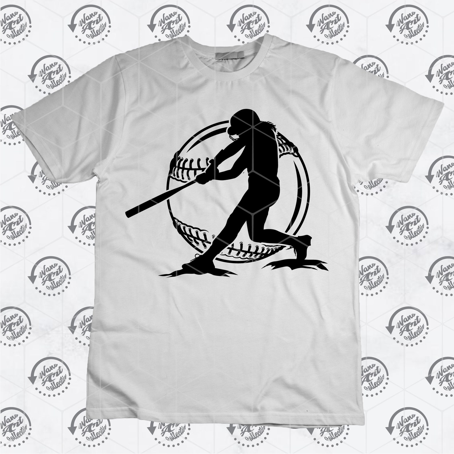 Softball Player Svg File | Softball Mom Svg | Softball Striking Svg ...
