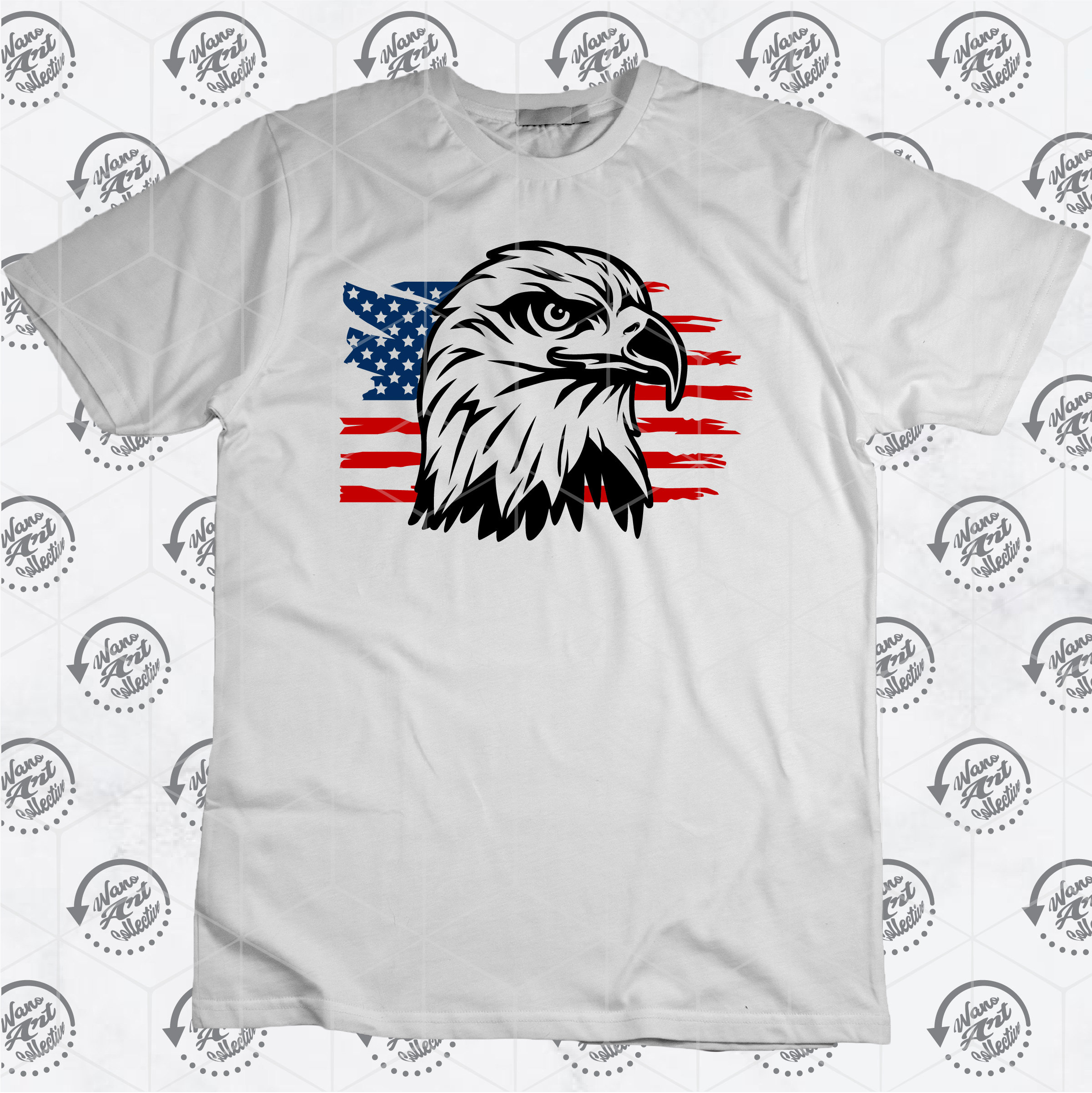 American Flag Eagle Svg Patriotic Eagle Svg American Eagle Svg ...