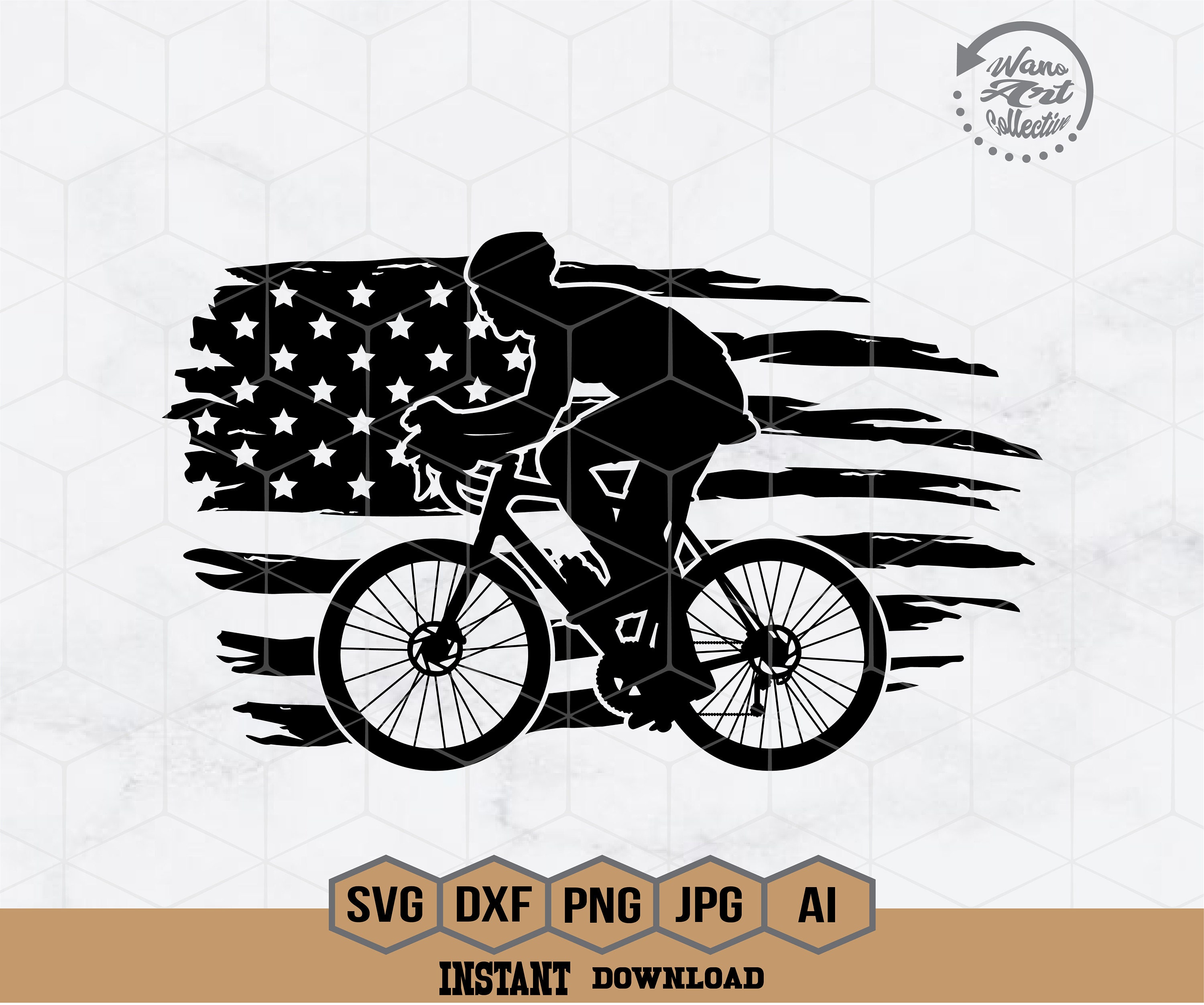 US Bicycle Svg Cyclist Svg Road Bike Svg Bike Svg Cycling Svg Mountain ...