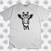 Giraffe With Balloon Svg | Giraffe Svg | Cute Funny Giraffe Face ...