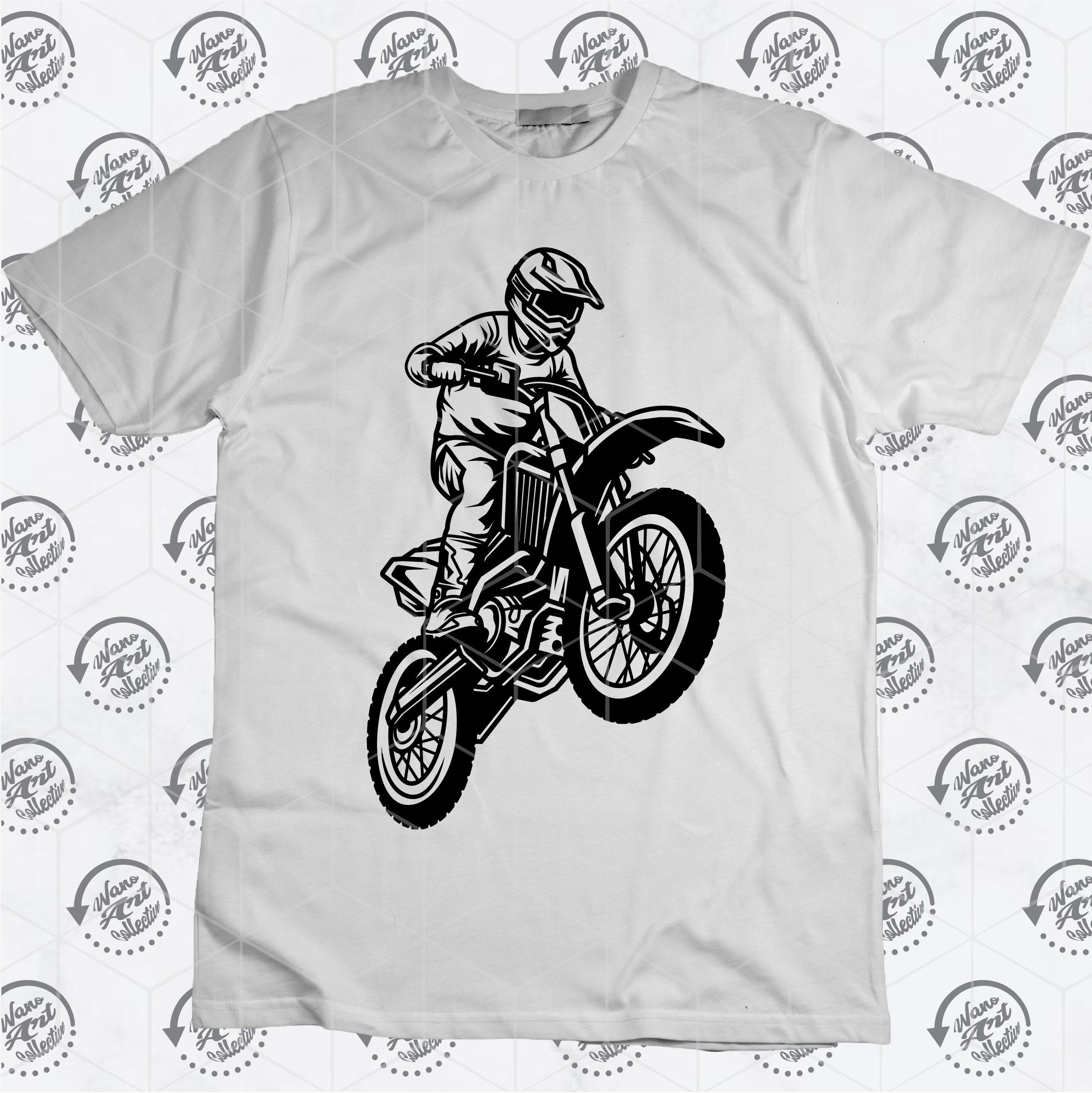 Motocycle Racer Svg Motorcross Svg Dirt Bike Svg Racing Svg Biker Svg ...