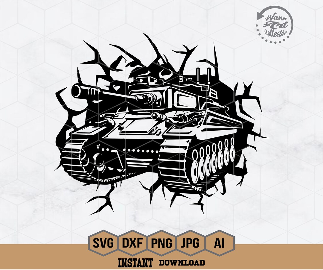 Military Tank Svg | Smashing Tank SVG | Army SVG | Marine Tank Svg ...