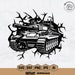 Militär-Panzer SVG | Smashing Tank SVG | Armee SVG | Marine-Tank-Svg ...