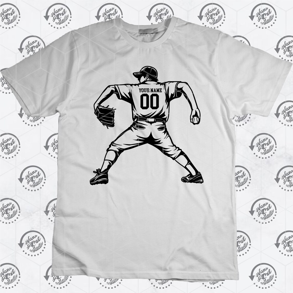 Fastpitch Male Pitcher Svg | Baseball Pitcher Player Svg | Baseball Svg ...