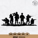 Soldier Svg | Veteran Svg | Army Svg | Combat Scene Svg | Memorial Day ...