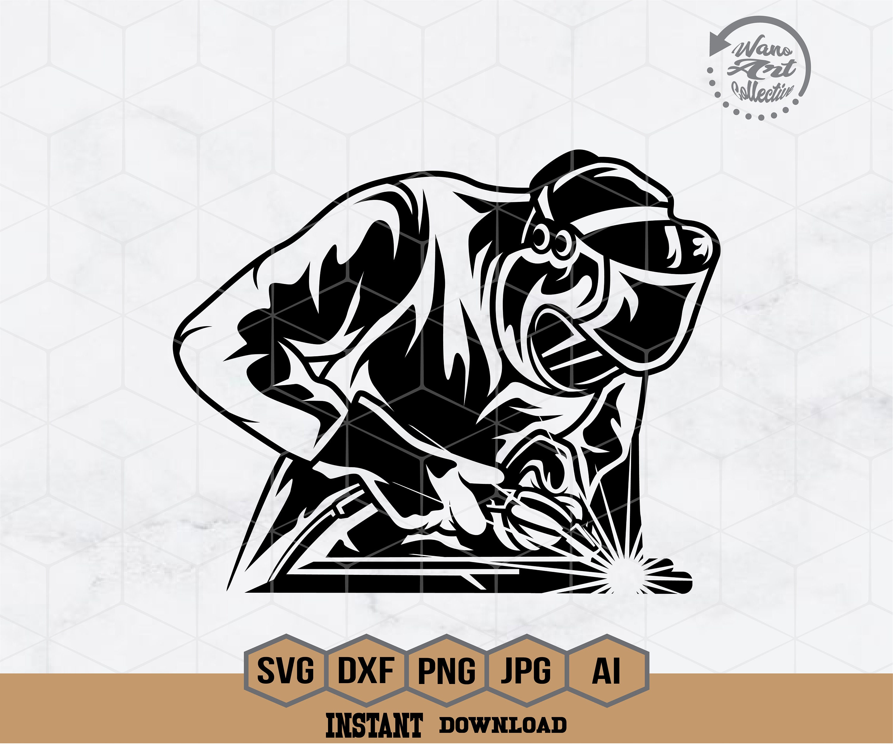 Welder Svg Welding Torch Svg Welding Rod Cut File - Etsy