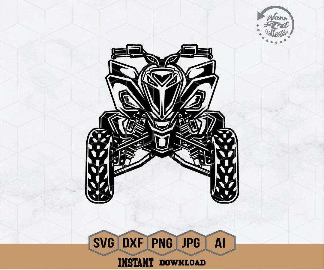 Atv Motor Svg | Sport Atv Svg | 4 Wheeler Svg | Off-road Svg | ATV ...