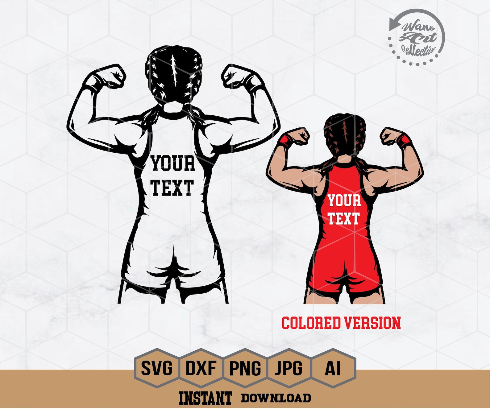 Weibliche Wrestling-Svg | Wrestling-Svg | Ringer-Svg | Wrestler-Svg ...