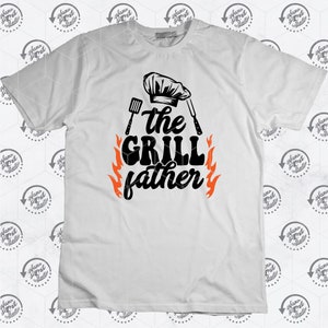 The Grill Father Svg | Grill Master Svg | Chef Svg | Happy Father's Day ...
