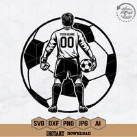 Goalkeeper SVG | Football Clipart | Goalkeeper PNG | Sport Svg | Soccer ...
