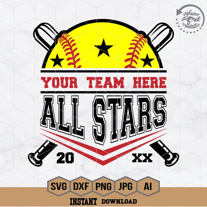 All Stars Svg - Etsy