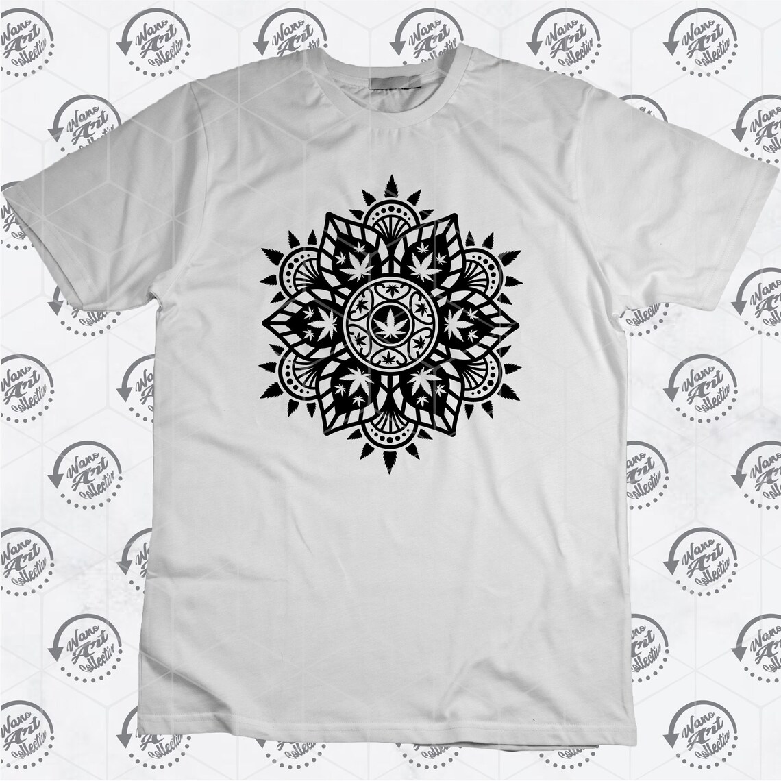 Mandala Weed Svg Mandala Cannabis Svg Marijuana Svg Mandala Clipart ...