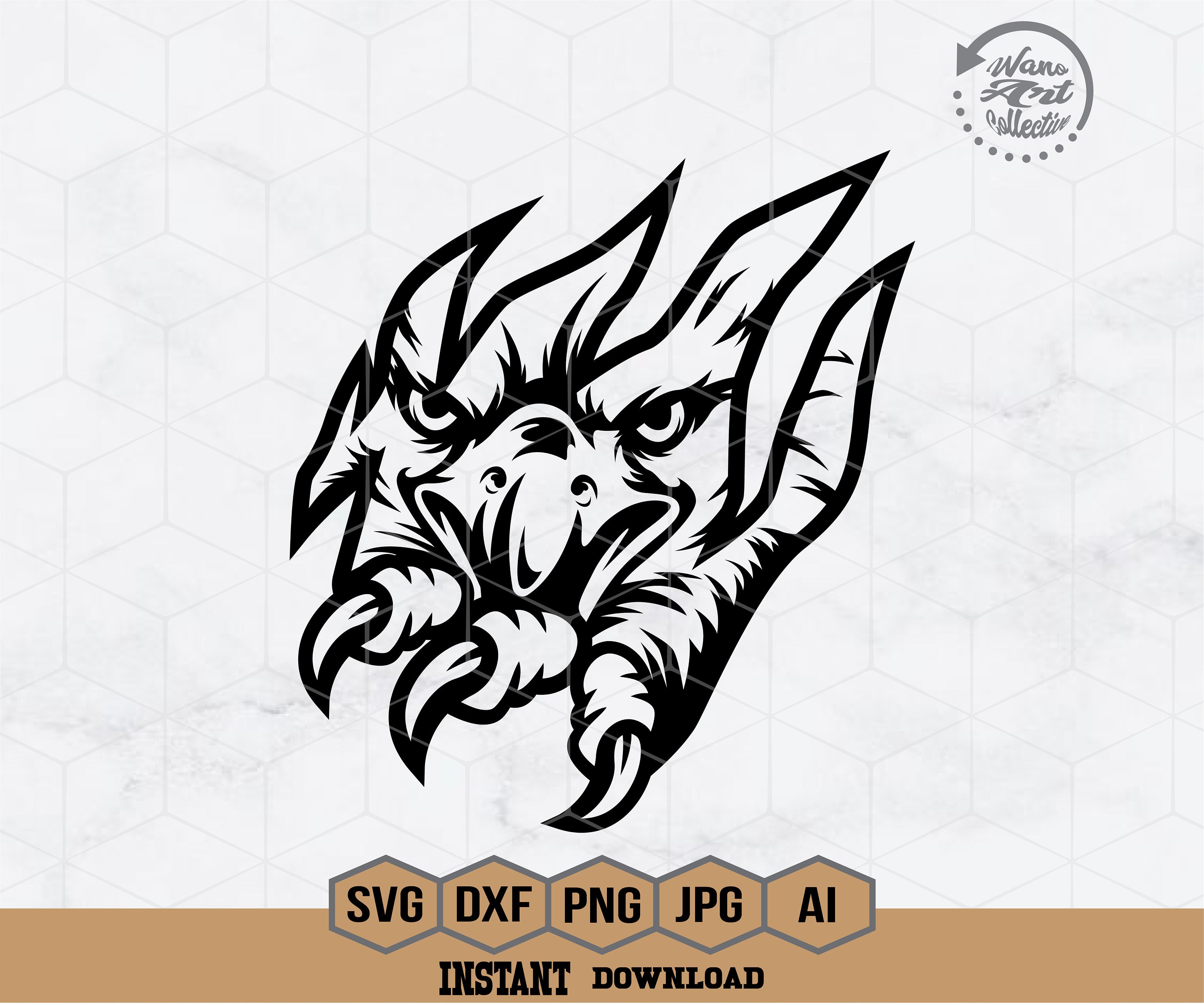Eagle Scratch Svg Png Claw Scratch Svg Eagle Claw Svg - Etsy