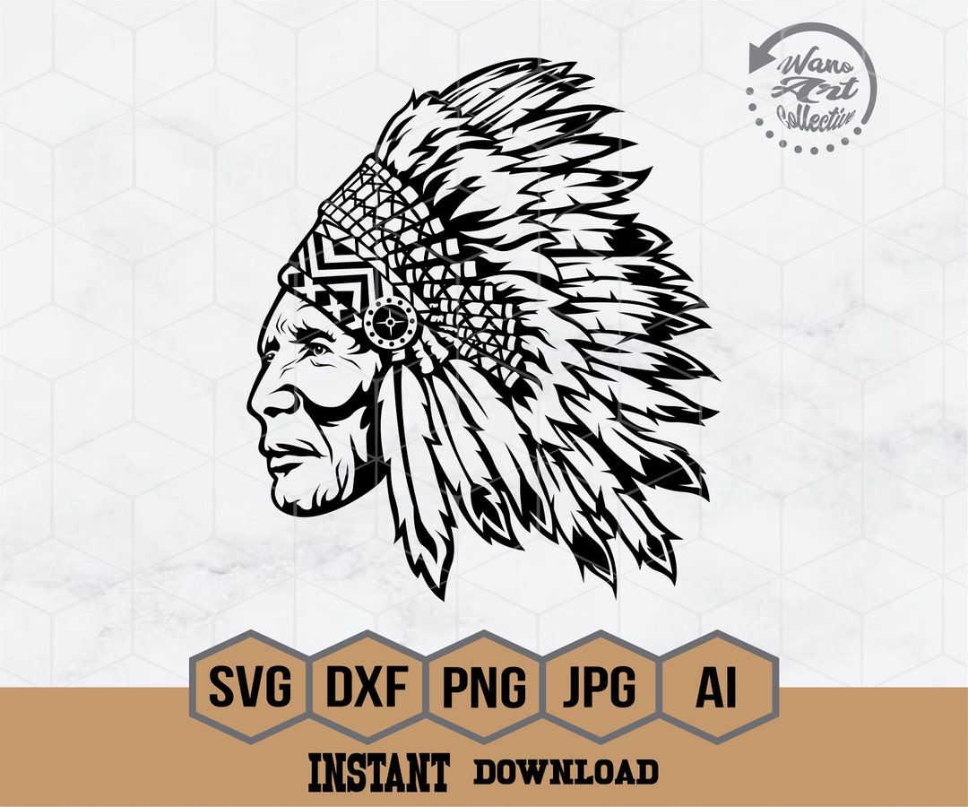 Native American Svg, Native Indian Svg, American Native Svg, Cherokee ...