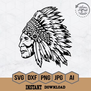 Native American Svg, Native Indian Svg, American Native Svg, Cherokee ...