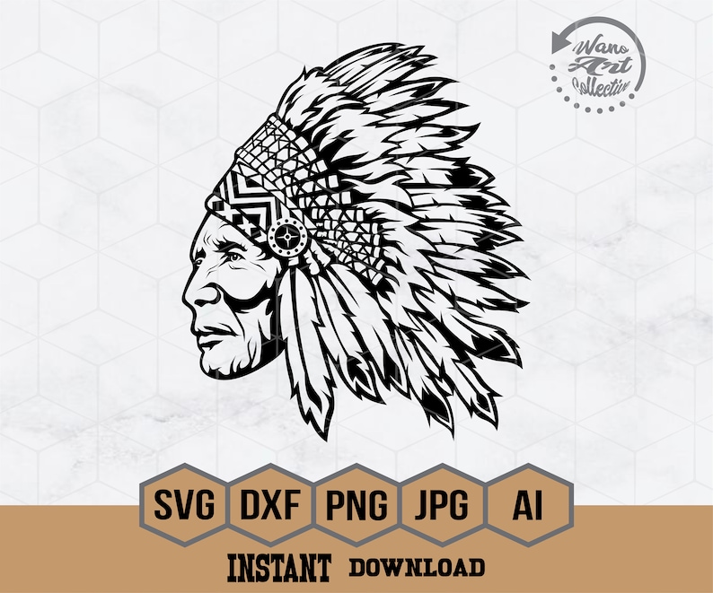Native American Svg, Native Indian Svg, American Native Svg, Cherokee ...