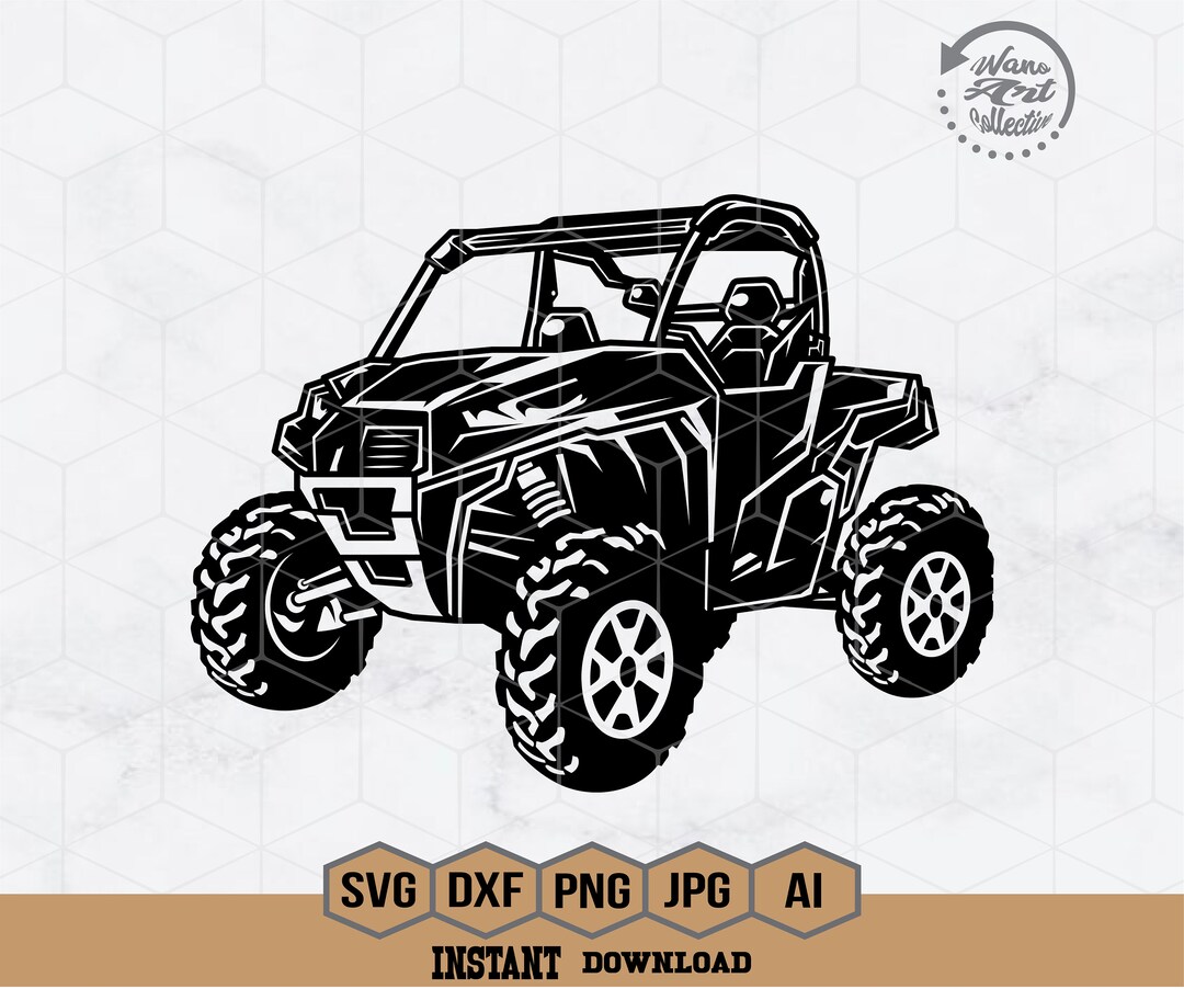Atv Polaris Ranger Svg | Dirty 4 Wheels Svg | ATV Ranger Svg | Atv ...