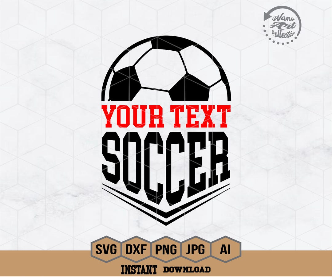 Soccer Svg | Soccer Split Svg | Soccer Stencil | Soccer Lover | Soccer ...