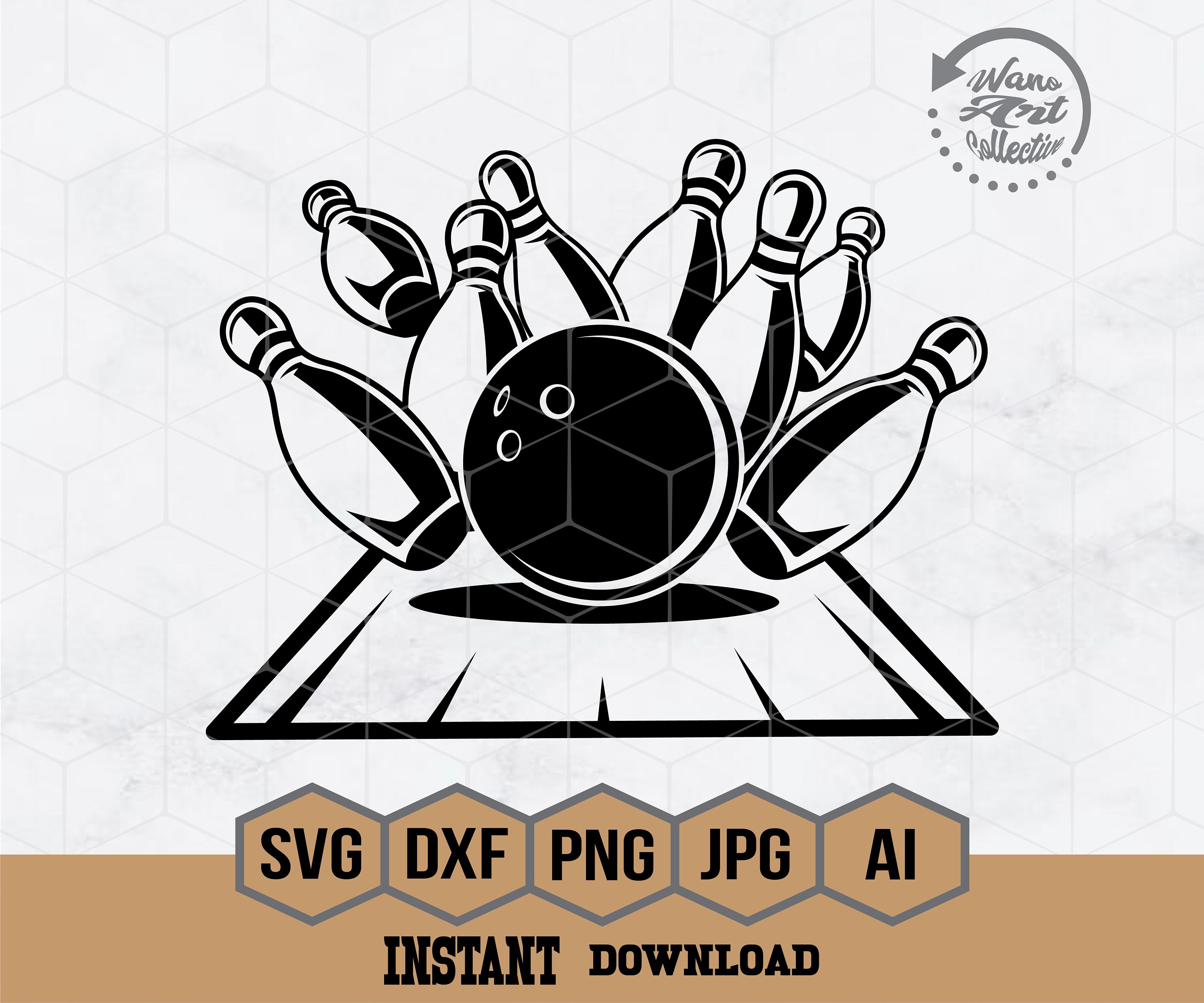 Bowling Svg, Bowler Gift Idea T-shirt Design Png, Bowling Game Clipart ...