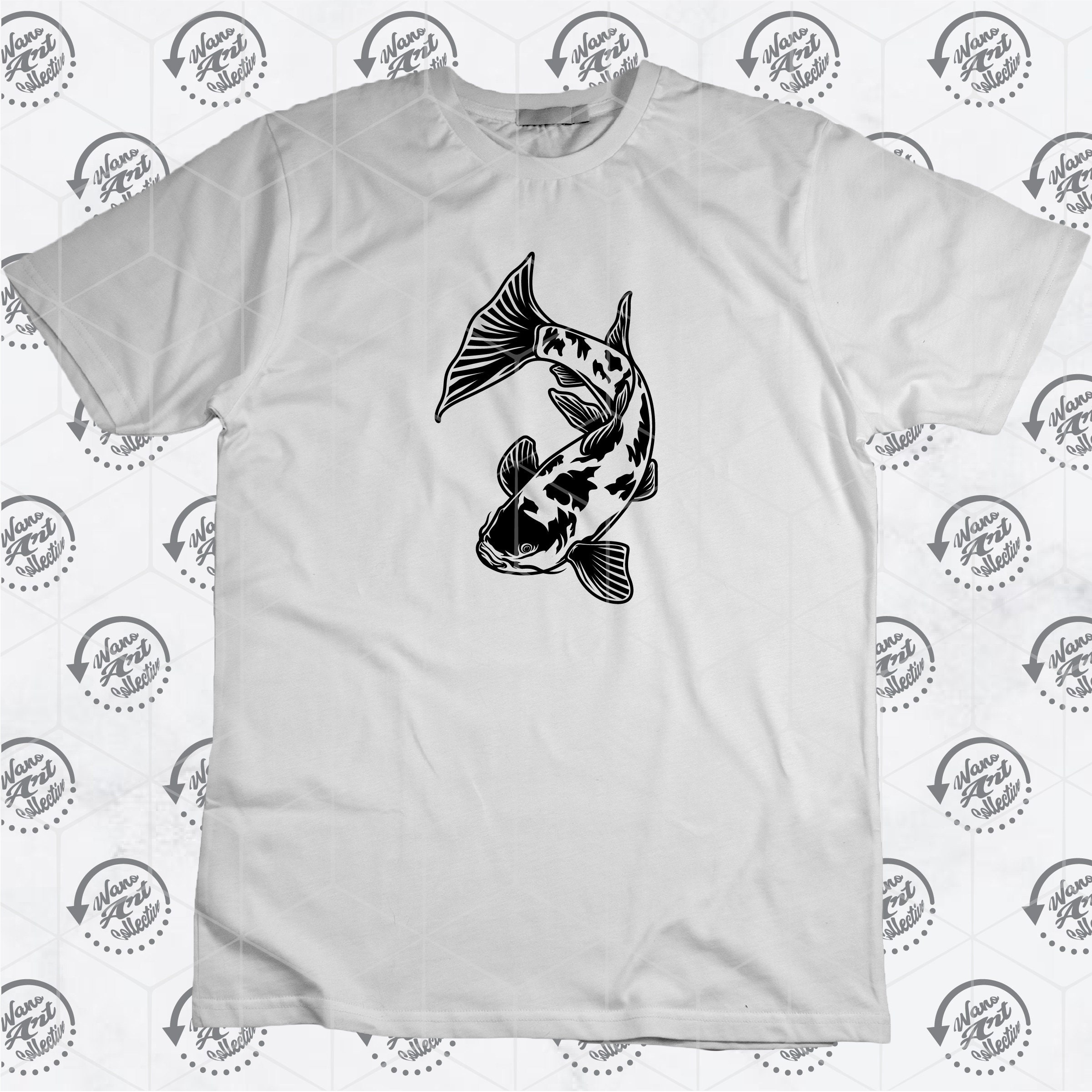 Koi Fish Svg Koi Svg Fish Lover Svg Koi Clipart Koi Cutfile Fish Lover ...