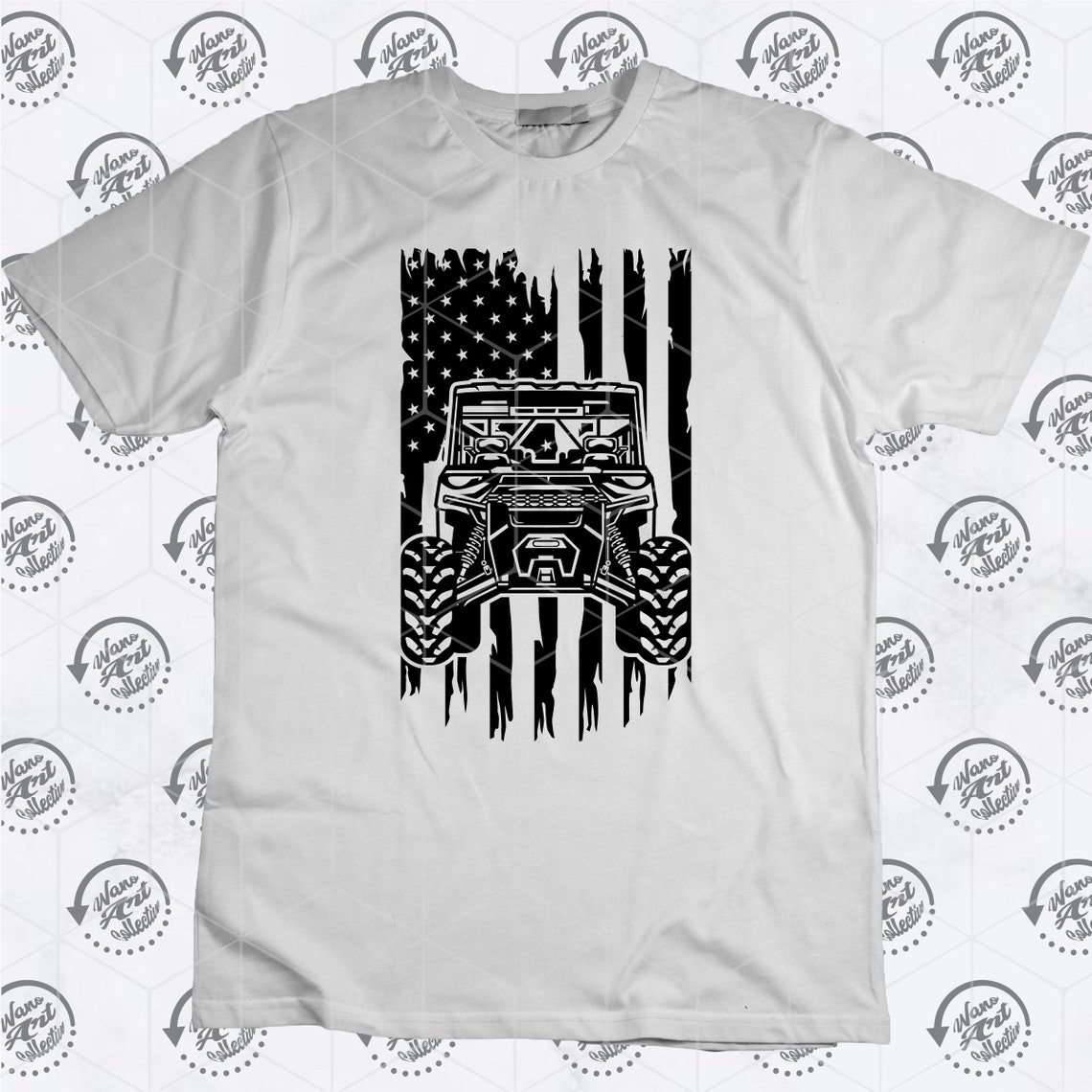 USA Flag Atv Svg Atv Polaris Ranger Svg Atv Offroad Svg Dirty 4 Wheels ...
