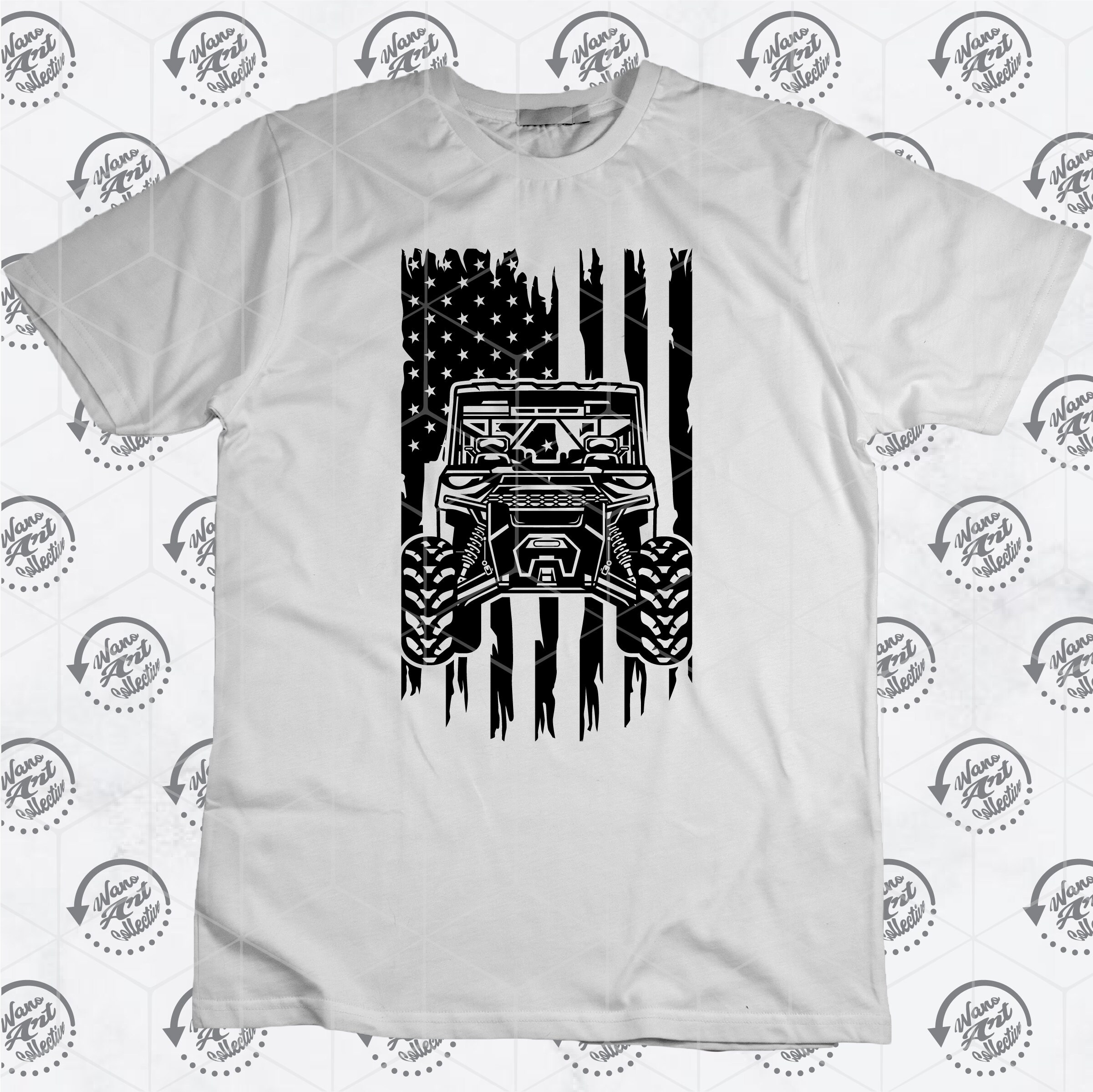 USA Flag Atv Svg Atv Polaris Ranger Svg Atv Offroad Svg Dirty 4 Wheels ...