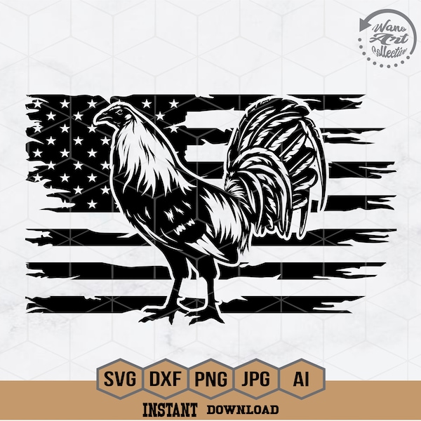 Gamefowl Svg - Etsy
