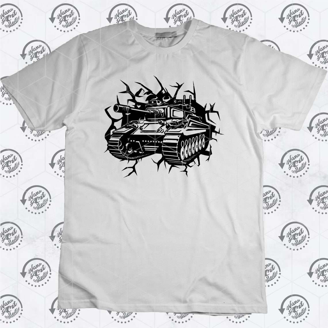 Militär-Panzer SVG | Smashing Tank SVG | Armee SVG | Marine-Tank-Svg ...