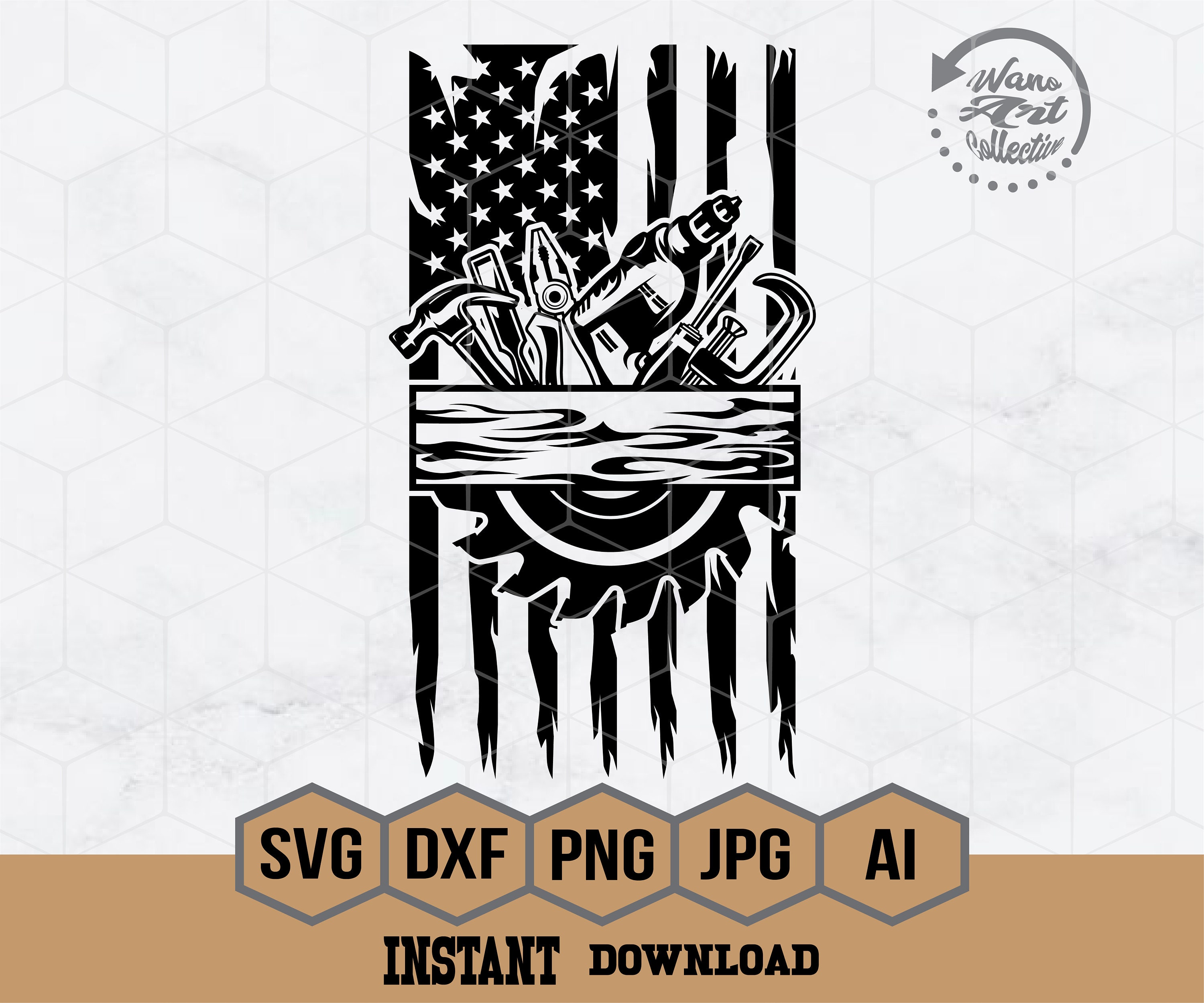 US Carpenter Tools Svg Carpenter Svg Repair Tools Svg - Etsy