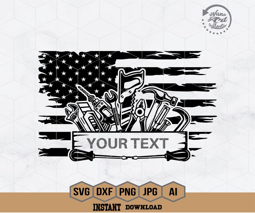 US Repair Tools Svg | Carpenter Tools Svg | Mechanic Svg | Handyman Svg ...