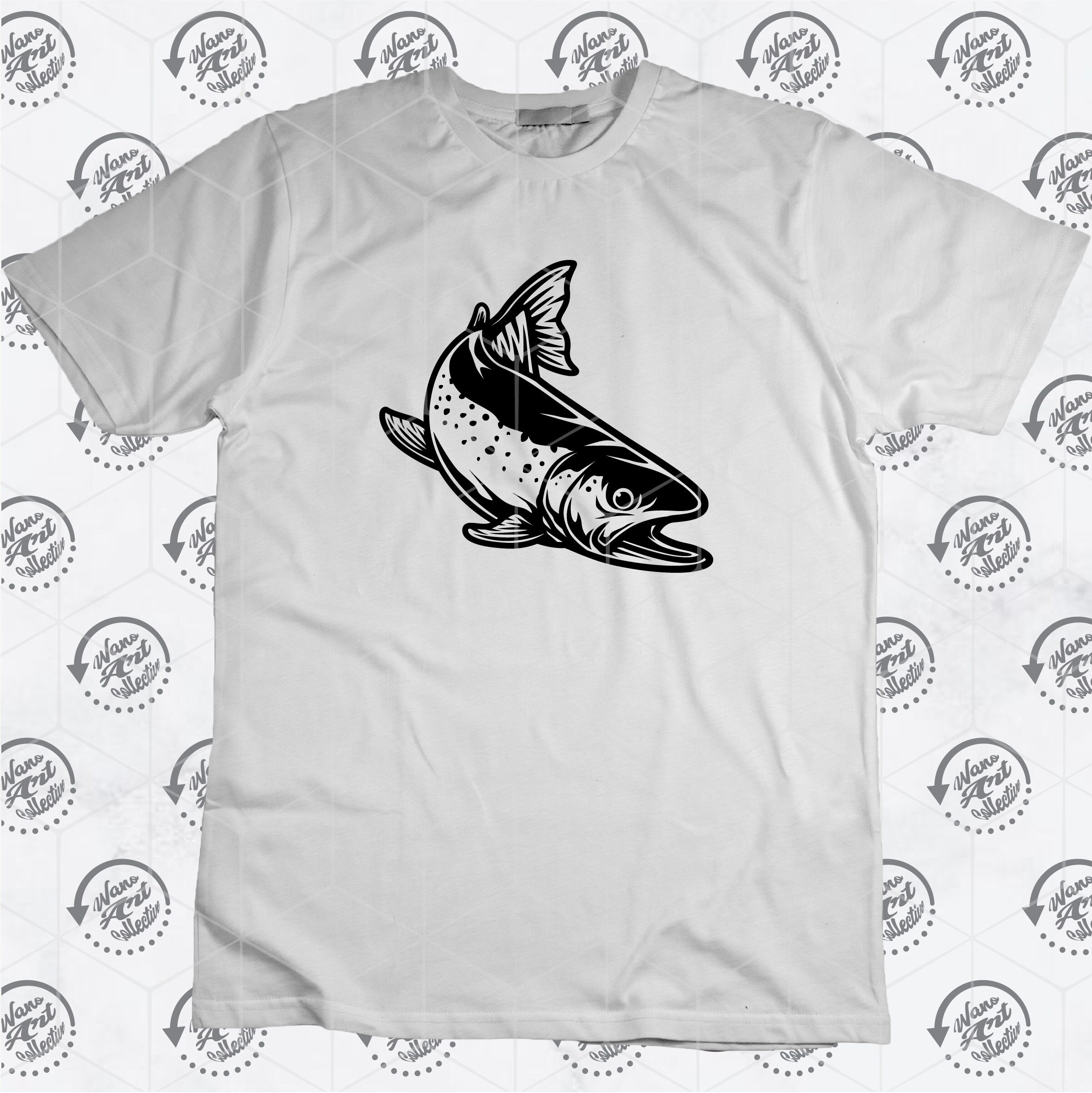 Trout Fish Svg Trout Fishing Svg Freshwater Fish Svg Fishing Shirt ...