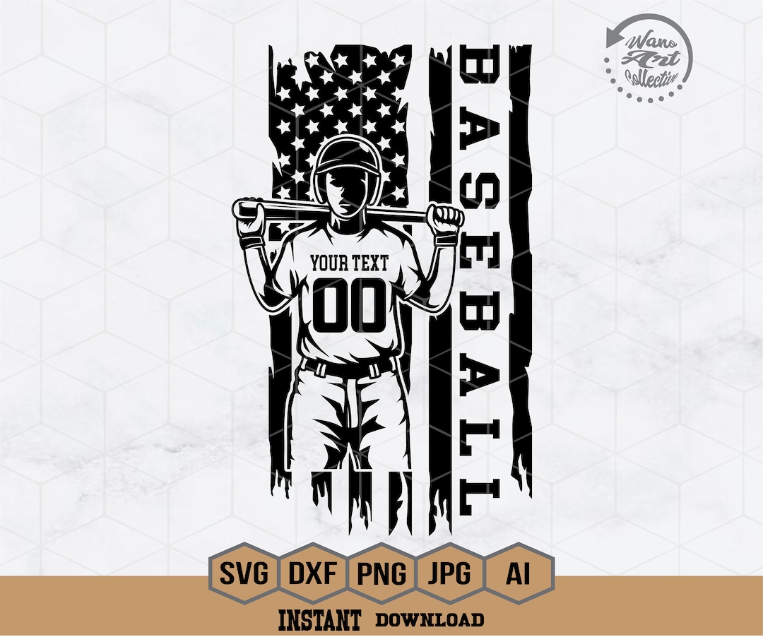 Personalized Name | Baseball Player Svg | Baseball Team Svg | Baseball ...