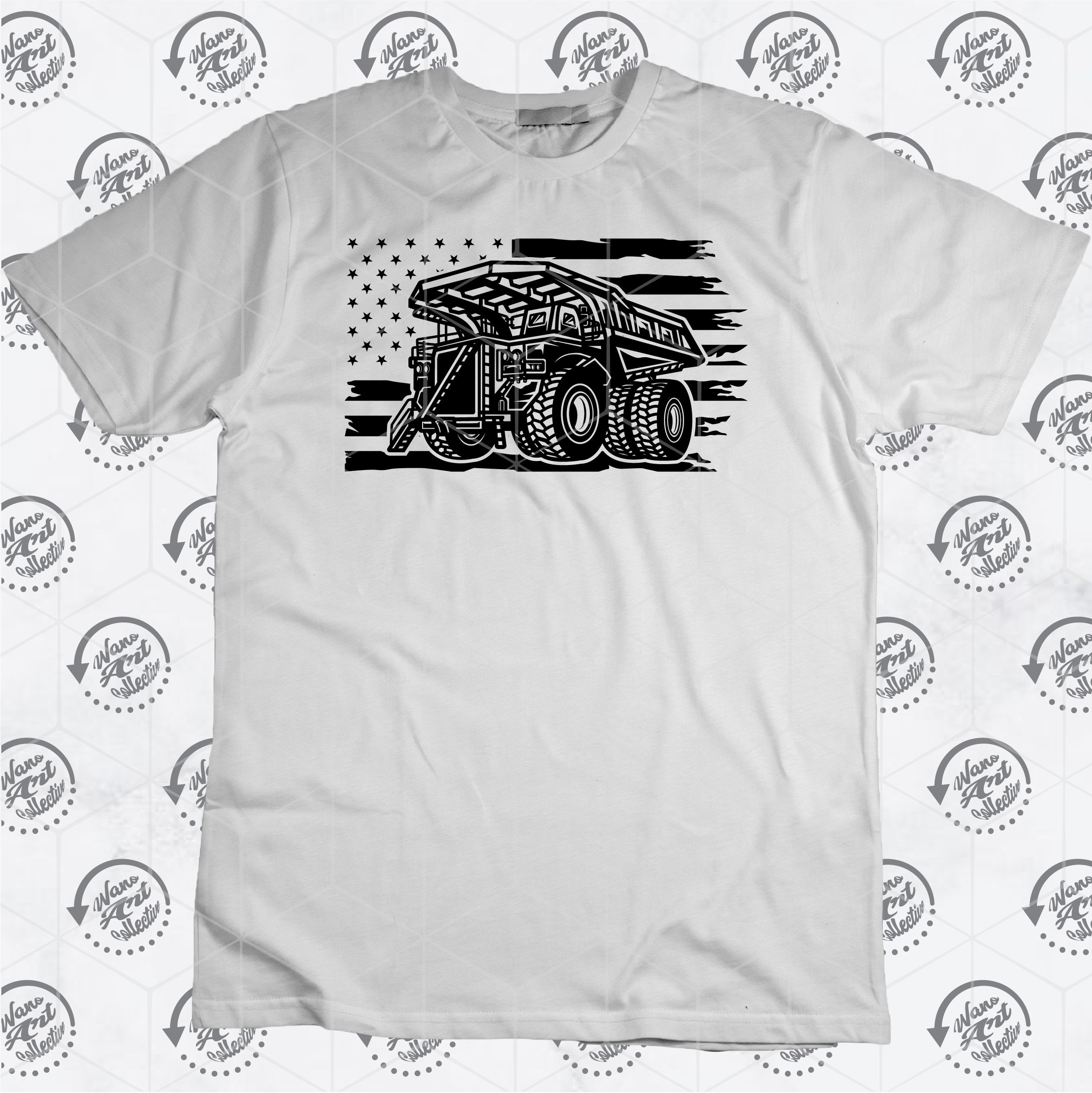 US Large Quarry Truck Svg Haul Trucks Svg Mining Truck Svg Heavy ...