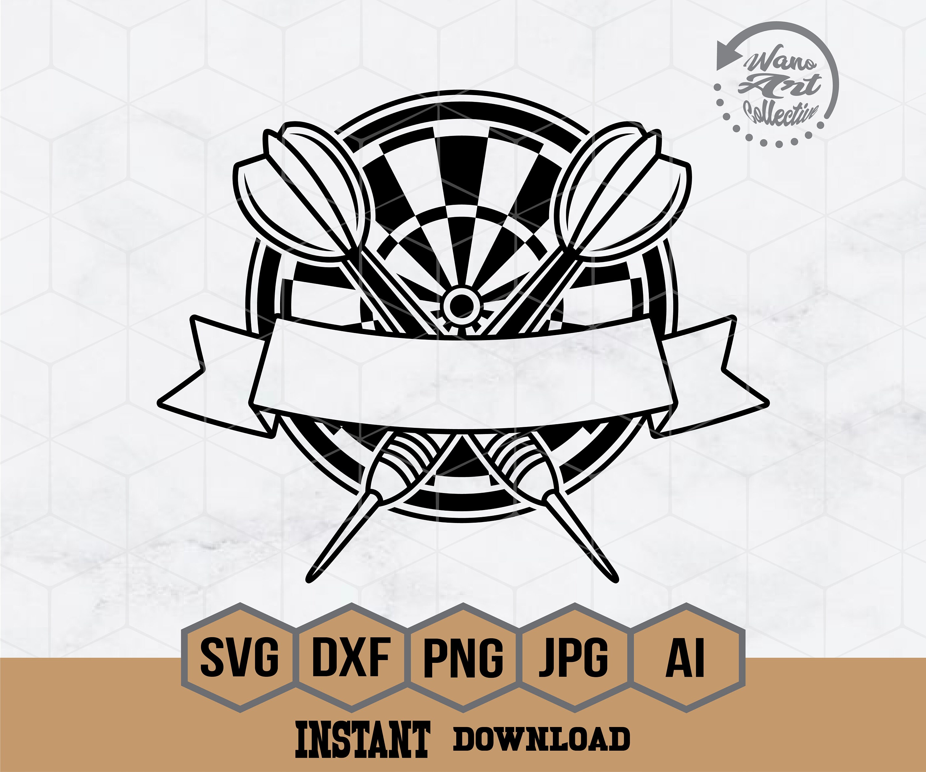 Dart Game Svg, Dartboard Cutfile, Dart Svg, Dart Board Svg, Wall Board ...