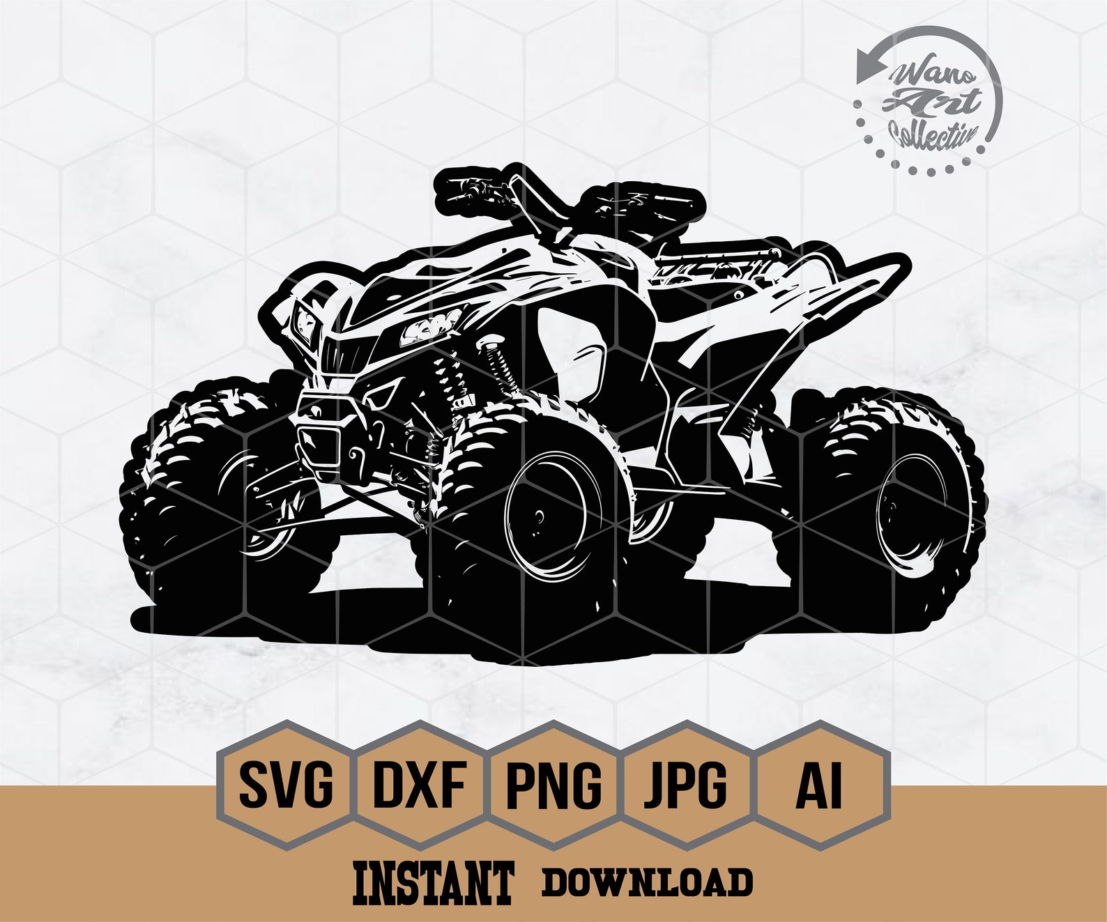 ATV Motor Svg ATV Svg 4 Wheeler Svg Off-road Svg ATV Clipart Atv Cricut ...