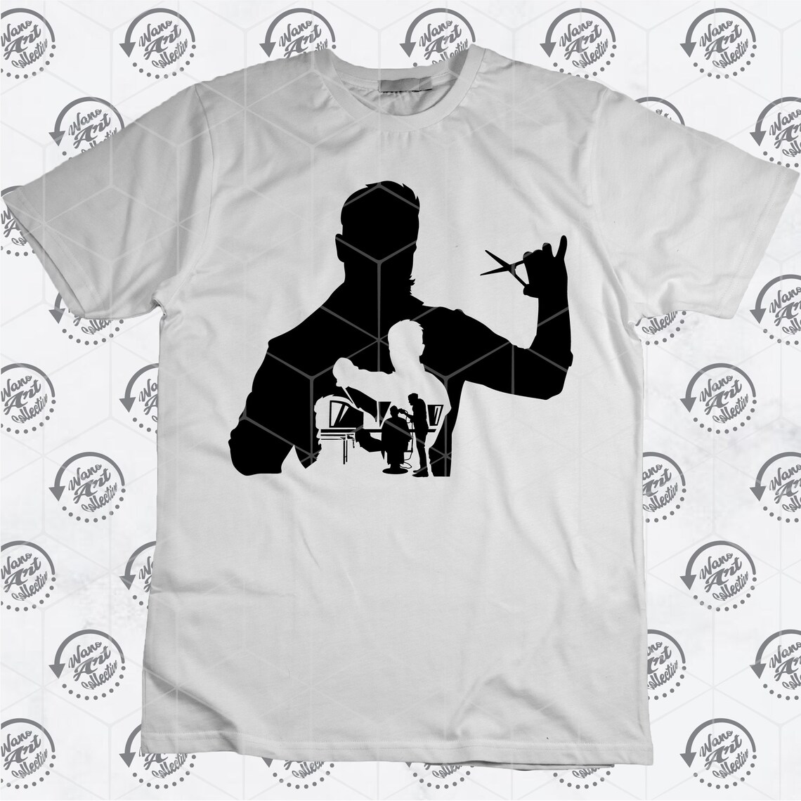 Barber Scene Svg Barber Svg Barber Life Svg Beard Man Svg Barber Shop ...